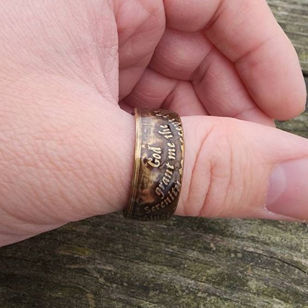 500-dollar Bill Silver Certificate Coin Ring. Handcrafted 1 Oz .999% ...