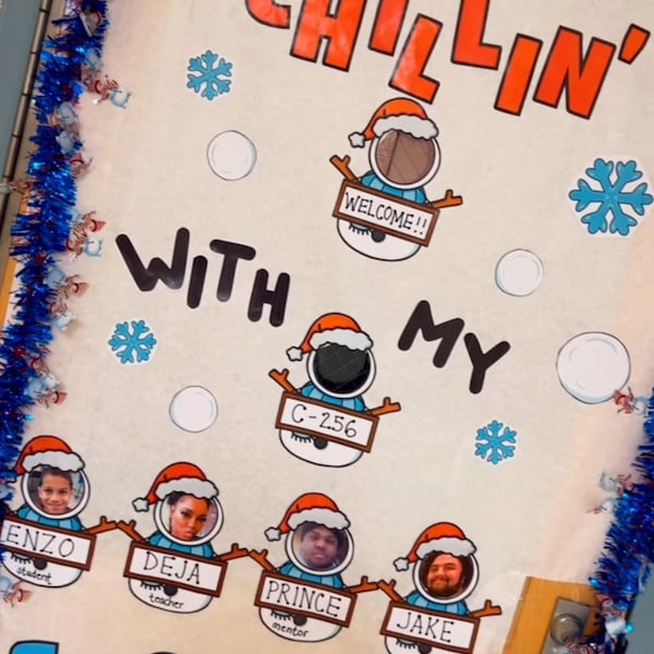 Winter Bulletin Board Printable | Snowman | Chillin' With My Snowmies ...