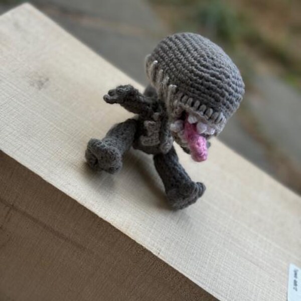 Crochet PATTERN Lil'xeno | Cute and Little Scary Amigurumi Alien From ...