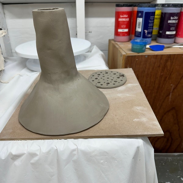 Cookie Jar Pottery Template: Slab Building Tutorial (digital Download ...