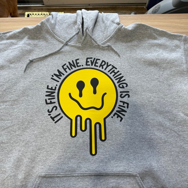 It's Fine I'm Fine Everything is Fine SVG Files for Cricut & Silhouette ...