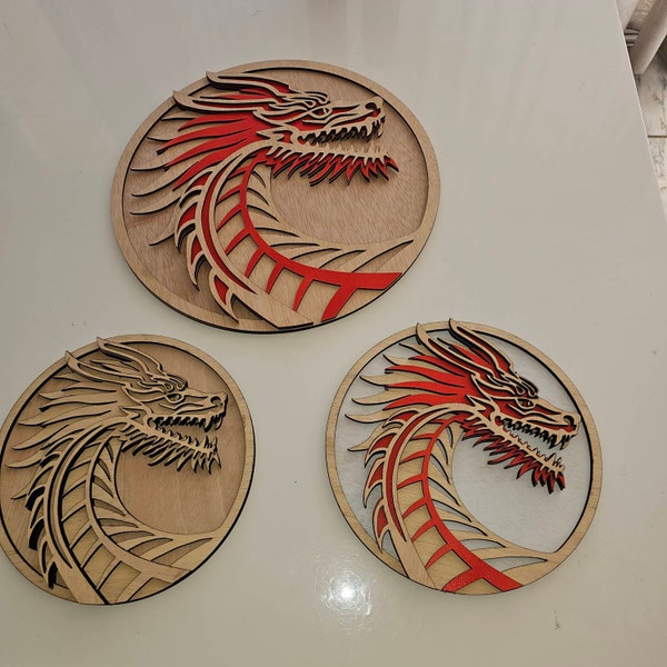 Multilayer Laser Cut File for Creating Tree of Life Wooden 3D Wall Art ...