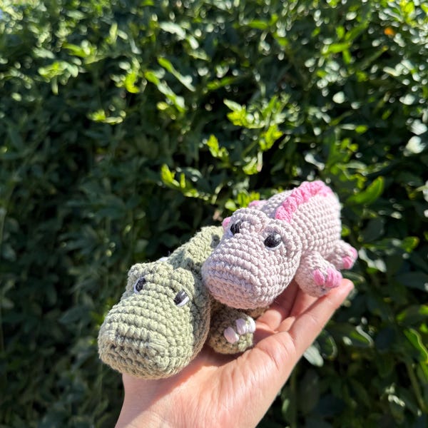 No Sew Alligator Crochet Pattern Crocodile Amigurumi Pattern DIY ...