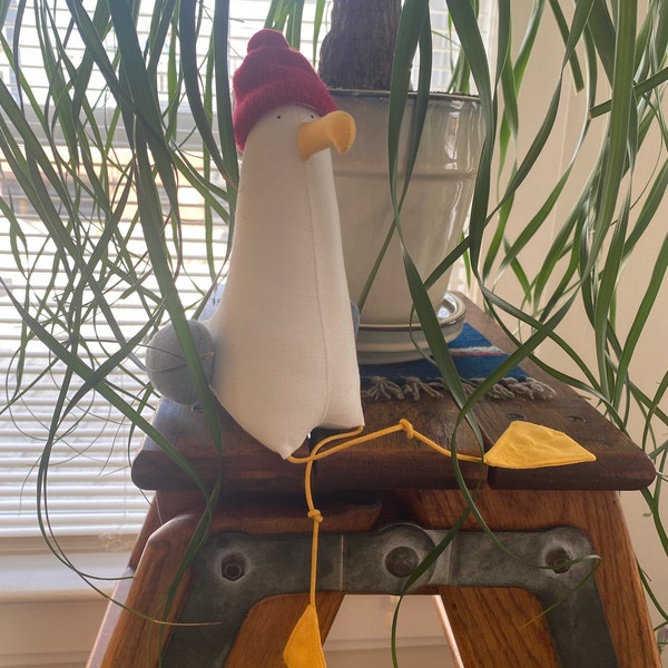 Seagull Emma, Christmas Gift, Seagull With Hat, Collectible Toy ...