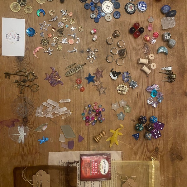 Cosmic Cauldron Trinkets Mix // Confetti Scoop - Etsy