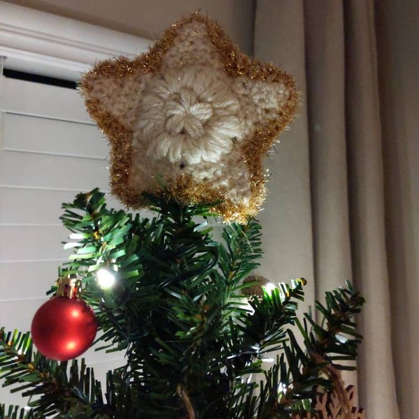 Small Star Tree Topper - Etsy