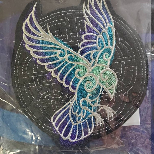 Raven Patch,celtic - Etsy