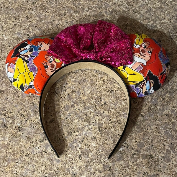 Max and Roxanne Mouse Ears, Goofy Movie Mouse Ears, Powerline Mouse ...