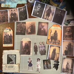 Cabinet of Curiosities Spooky Ephemera PRINTABLE Vintage Oddities ...