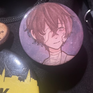 Dazai Sticker and Pin Pack - Etsy