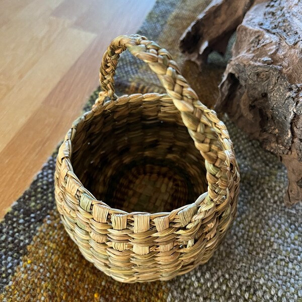 Hand Made Woven Berry Basket - Etsy