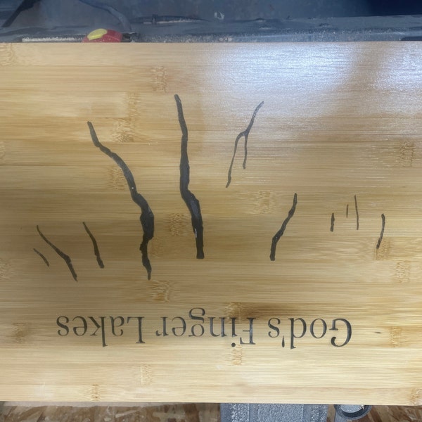 Finger Lakes New York One Compound Path Map Shape Silhouette Svg Png ...