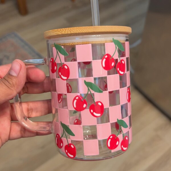 Kawaii Frog Glass Cup, Cute Frog Glass Cup, Kawaii Cuteness Gift ...