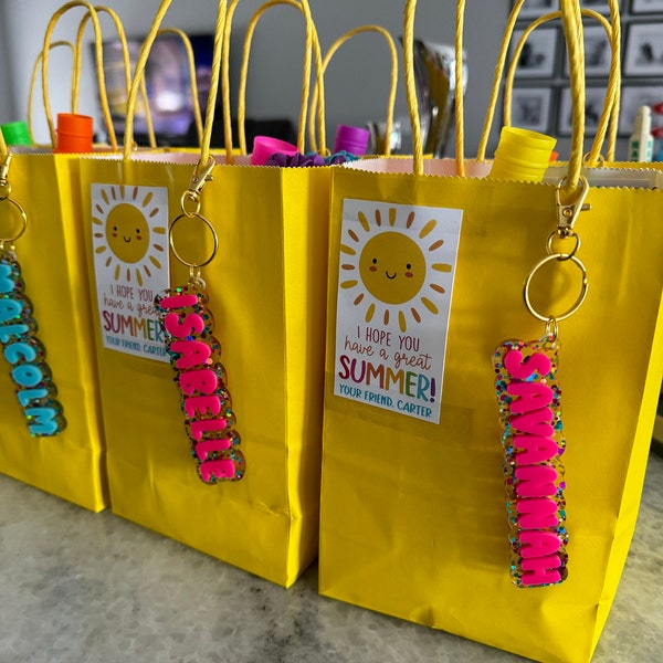 Editable Last Day of School Tag End of Year Friends Gift Tags Great ...