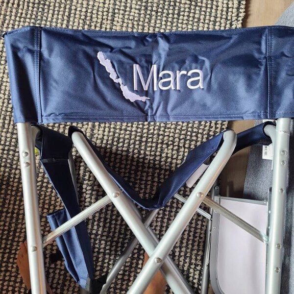 Custom Outdoor Camp Furniture Monogrammed Adult Folding Chair Camping ...