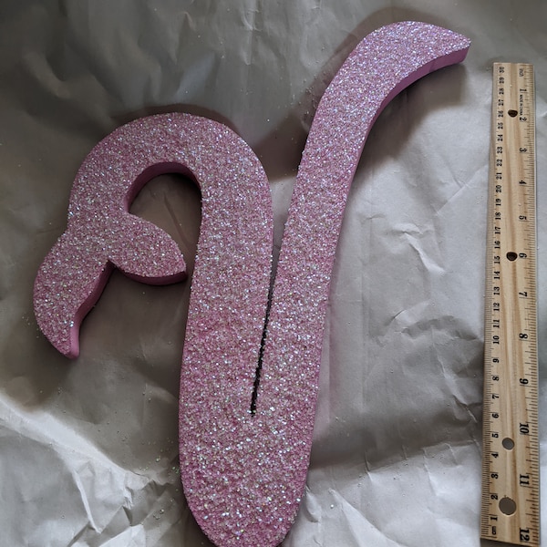 Mermaid Tail Letters Solid Wood Any Letter of Your Choice - Etsy