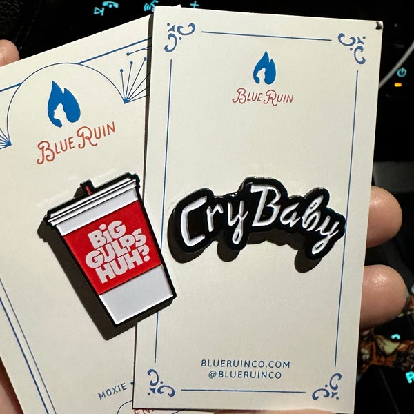 CRY-BABY | Enamel Pin - Etsy