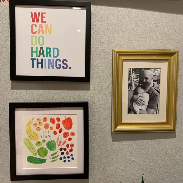 We Can Do Hard Things Download, Printable Art, Inspirational Quote ...