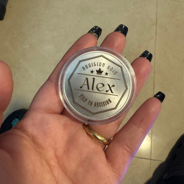 Custom Name Coin,personalized Coin,custom Flip Coin,decision Making ...