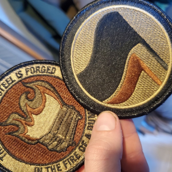 Dumpster Fire Morale Patch - Etsy
