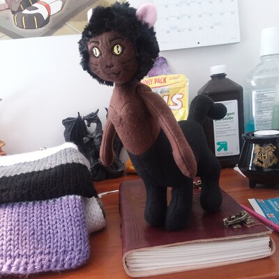 Panther Centaur Pantaur Plush Plushie Doll Soft Toy - Etsy