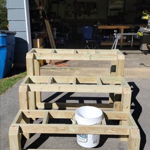 3 Tier Bucket Garden Plans - Etsy