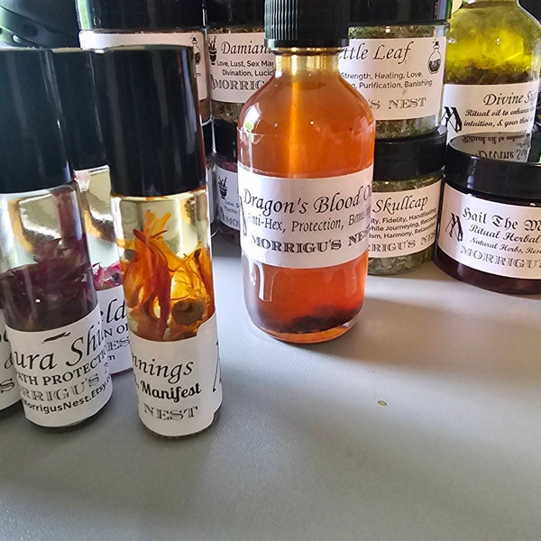 MORRIGAN INVOCATION OIL, Morrigan Goddess Ritual Oil, Spell Oil ...