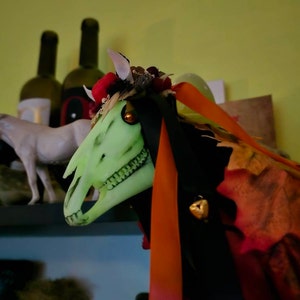 Penny RED Tie on Ruff One Size Plus Unisex Mens Womens Choker Collar ...