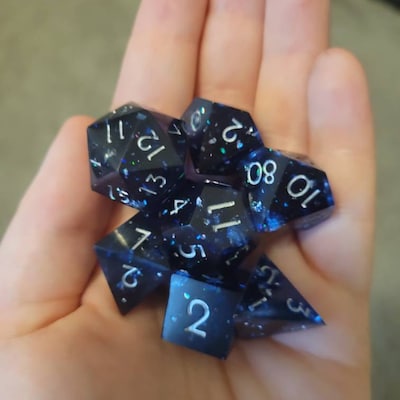 Zero-one hatsune Miku Inspired Dice Set for Dungeons and Dragons ...