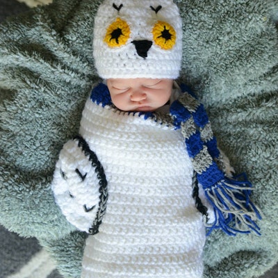 Hedwig Harry Potter Owl Gryffindor Inspired Infant Newborn - Etsy