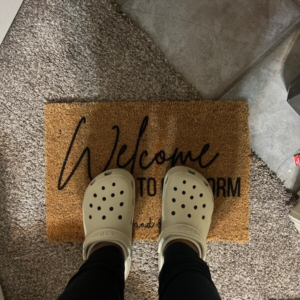 Doormat for Dorm, Personalized Dorm Doormat, Dorm Decor for College ...