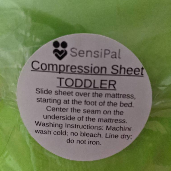 TODDLER Compression Sheet - Etsy