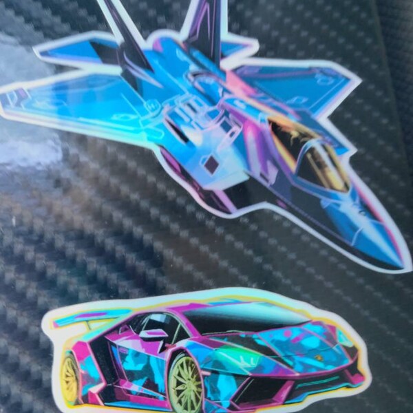 Holo Pro AR VR Headset Sticker Holographic Shiny | Quest Car Phone ...