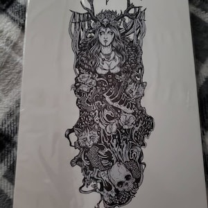 Odin Hand Signed Print Norse Gods Collection - Etsy