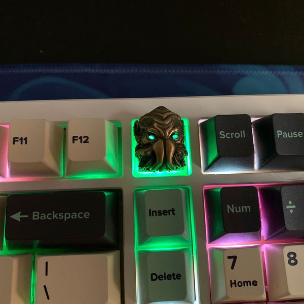 The Great Old One - Cthulhu Solid Bronze Metal Premium Keycap Artisan ...