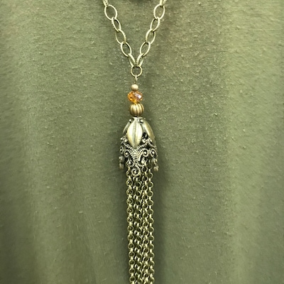 Tassel Caps Large Tassel Cap Bronze Tassel Caps DIY Tassel Tassel End ...