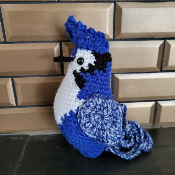 Blue Jay Crochet Pattern - Etsy