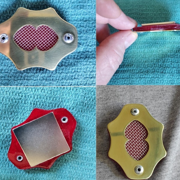 Farscape Com Badge- Screen Accurate Brass Farscape Communicator - - Etsy