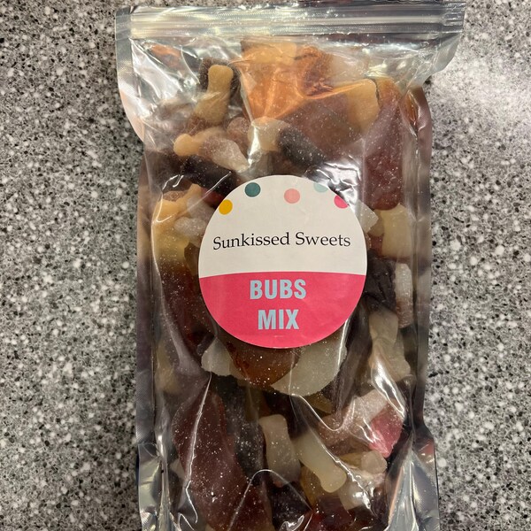 500 Kg Dazzling BLUE Mix Sweet Bubs Swedish Candy Assorted Mix, SHIPS ...