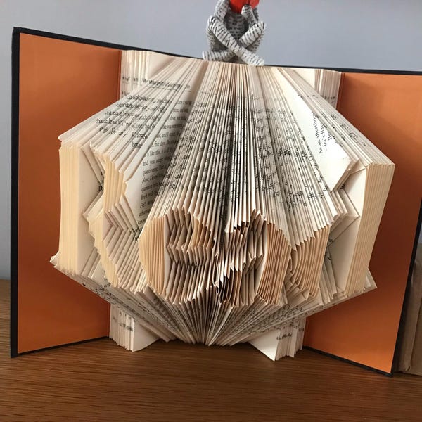 READ Book Folding Pattern — 195 Folds (390 Numbered Pages). PDF Digital ...