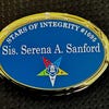 Order of Eastern Star 1 X 3 Framed Magnetic or Pin on Members Badge ...