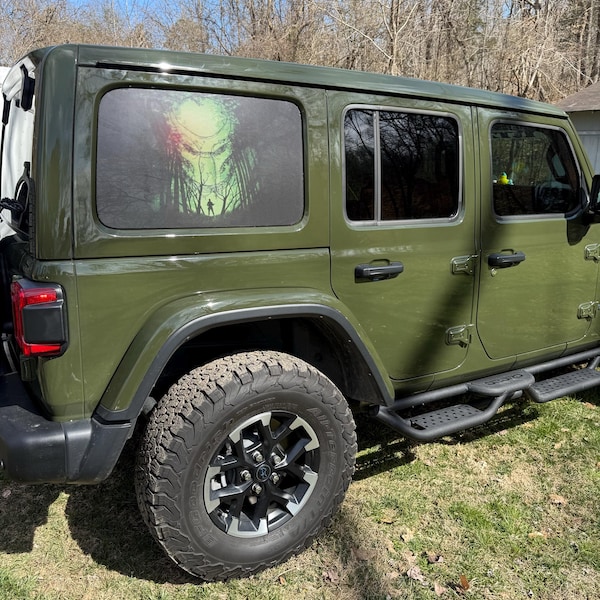 Retro Body Stripe Kit Vinyl Decal Graphic Set Fits Jeep Wrangler JLU 4 ...