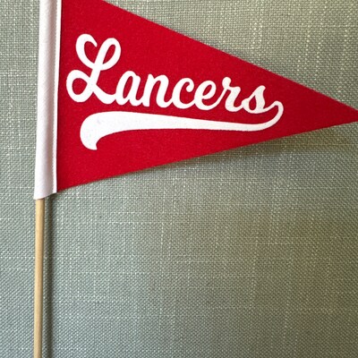 Custom Waving Hand Flag, Triangle Pennant Flag Party Favors, Solid ...