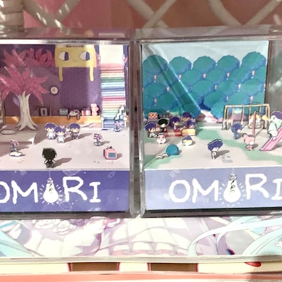 Omori Headspace Playground 3D Cube Diorama - Etsy