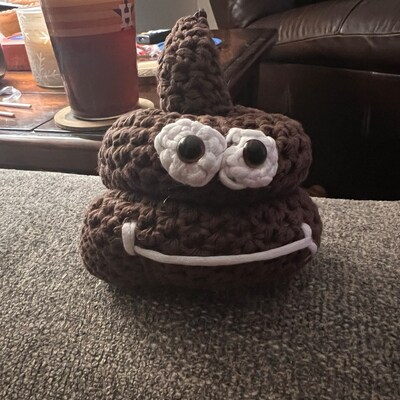 Crochet Poop Emoji Pattern - Etsy