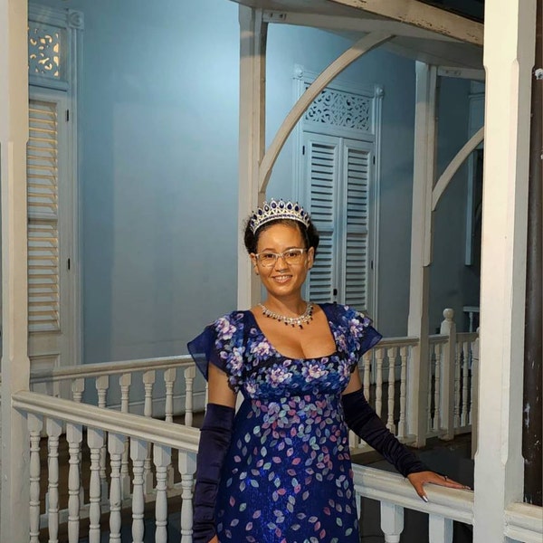 Digital PDF Pattern for Regency Dress - Mix and Match Regency Dress ...