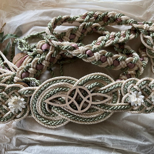 Handfasting Cord - Celtic 'nine Knots' Design - Serch Bythol - Custom ...