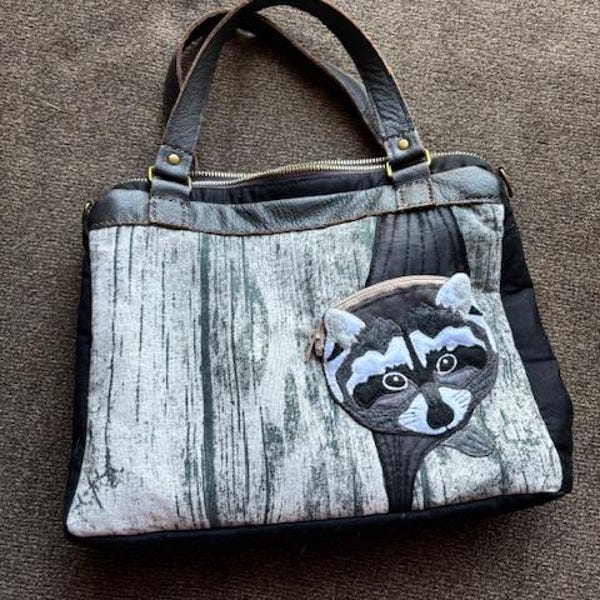 Hippopotamus Purse, Hippo Coin Purse, Purse, Felt Hippo Metal Frame ...