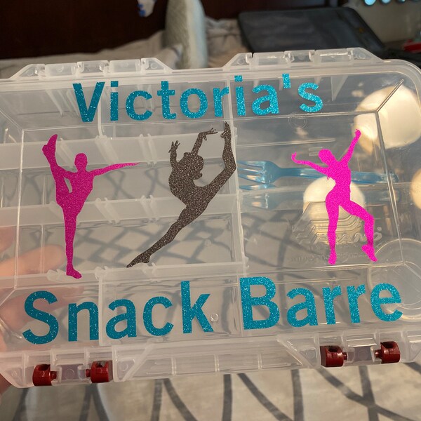 Customized Snack Box Ballet Personalized Snackle Box Custom Name Box - Etsy