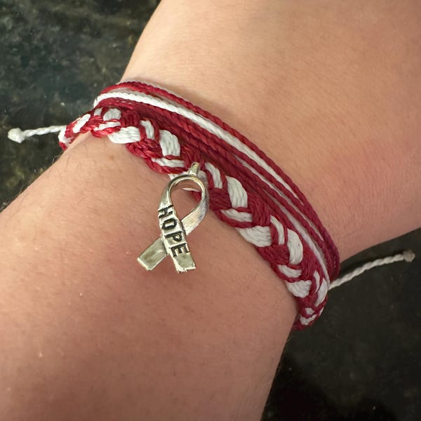 Leukemia Cancer Awareness Bracelets, in Support of Loved Ones Battling ...